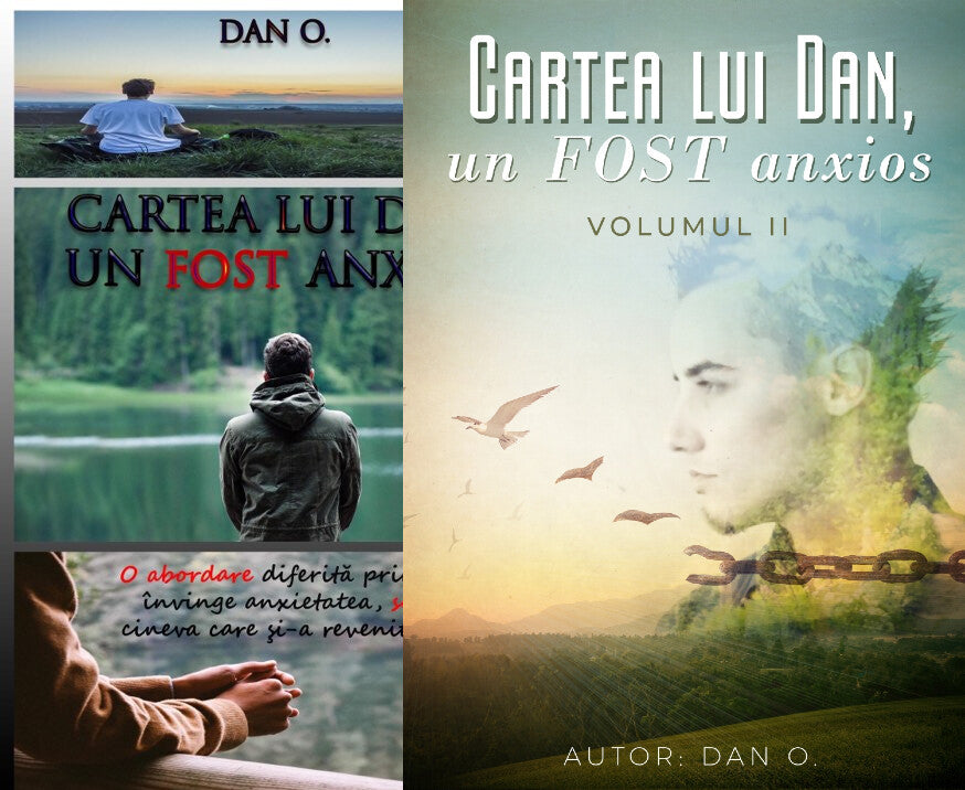 Cartea lui Dan, un fost anxios 1 & 2 - Dan O. – Casa Cu Carti